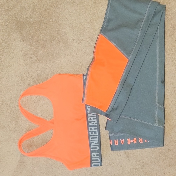 Under Armour | Pants & Jumpsuits | Under Armour Workout Set | Poshmark